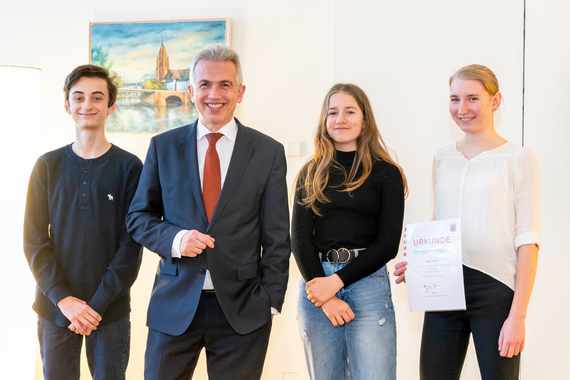 Ehrung für Schülerinnen der Ziehenschule - Ziehenschule - Gymnasium der ...